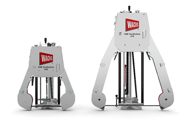 Wachs Diamond Wire Guillotine® Pipe Saws - Wachs Utility Products - The ...